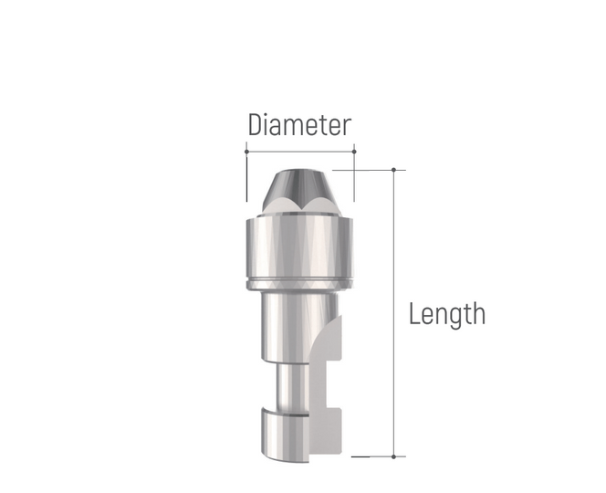 Multi Unit Abutment Lab Analog I-DO Dental Implant