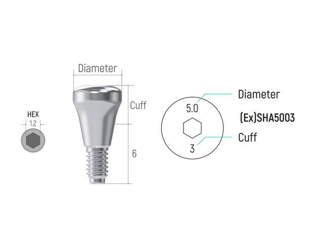 Restoration IDO Biotech Implants OsseoShop | Hiossen and DIO
