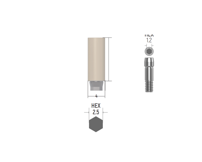 Restoration IDO Biotech Implants OsseoShop | Hiossen and DIO