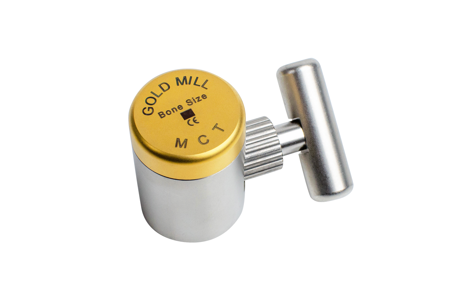 Autoclavable Dental Bone Mill | MCTbio Gold Mill for GBR