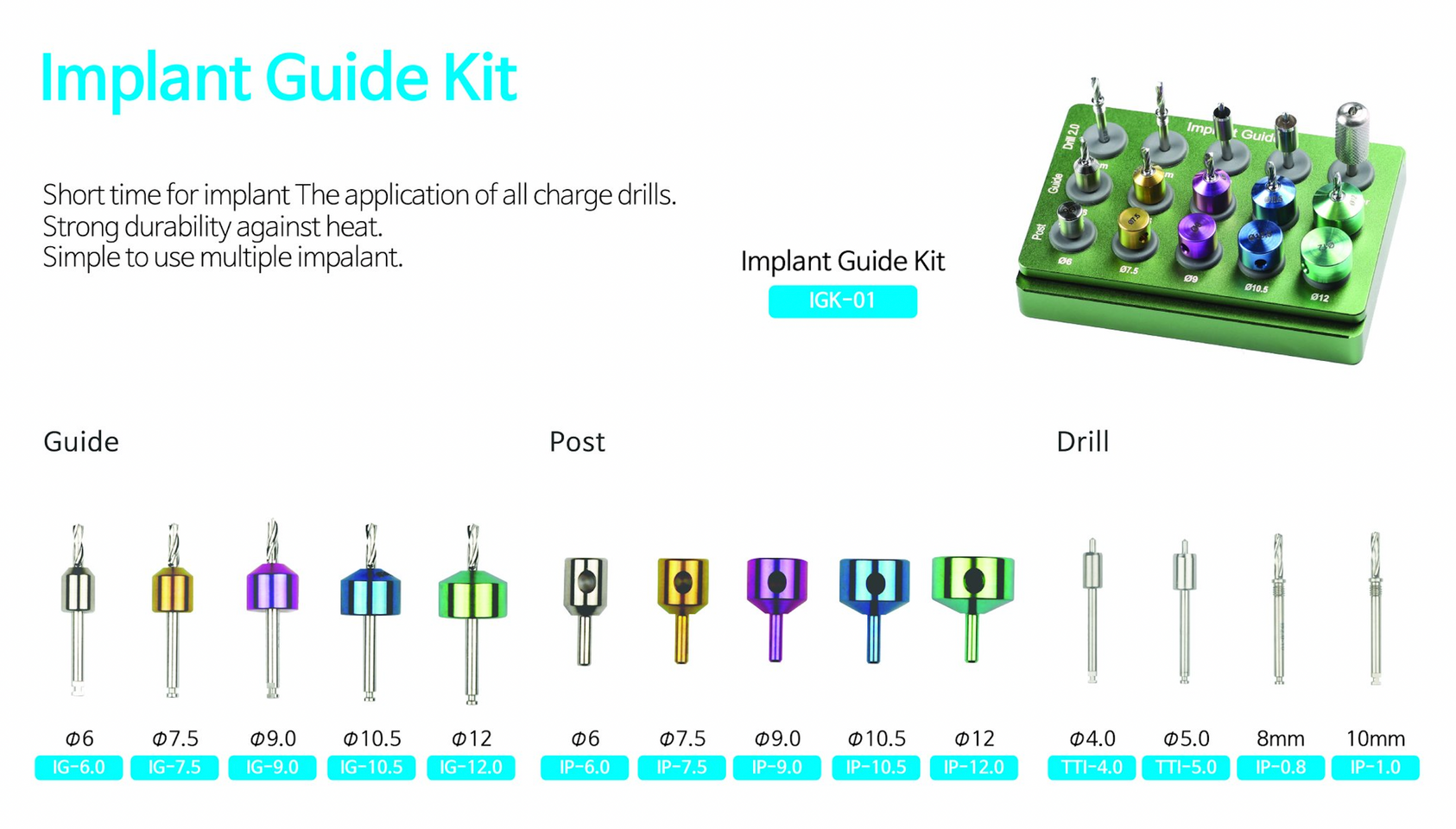 Shop the Dental Implant Guide Measuring Tool Kit | Osseoshop