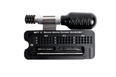 GBR Bone Screw Block Case and Screw Driver Dental Surgery Tool Kit